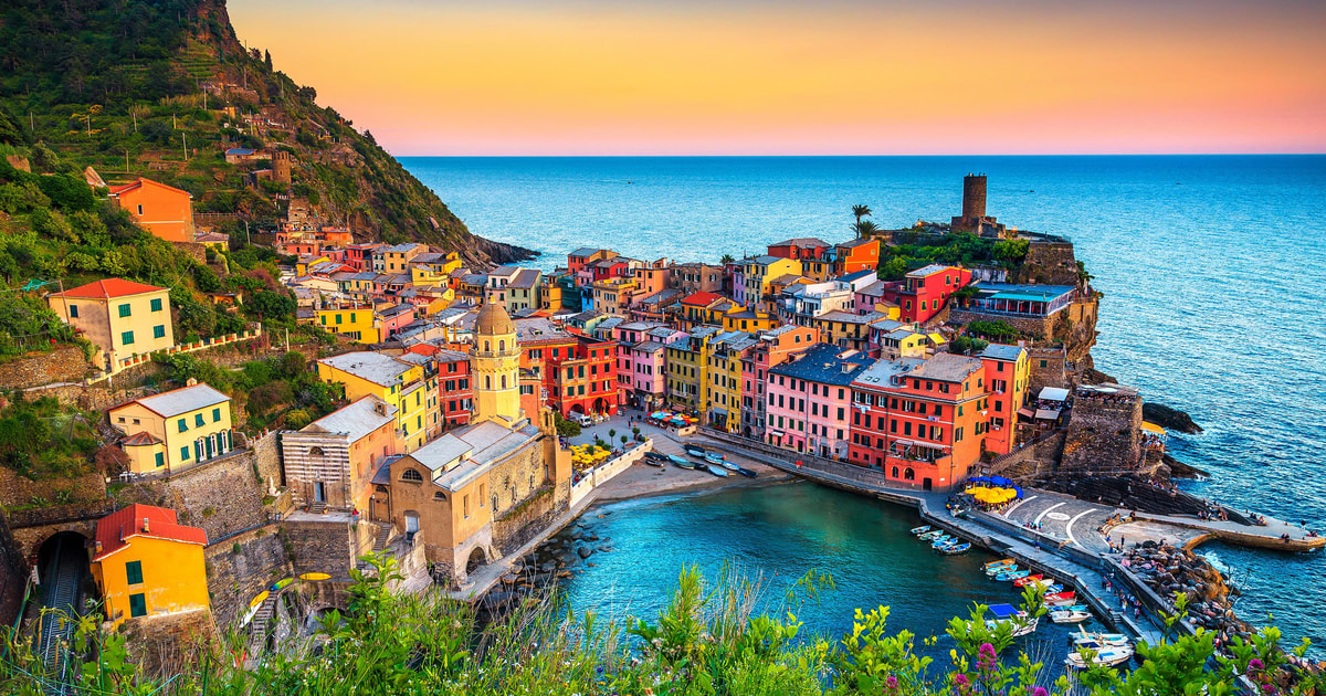 Au départ de Florence : Visite des Cinque Terre et de la tour penchée ...
