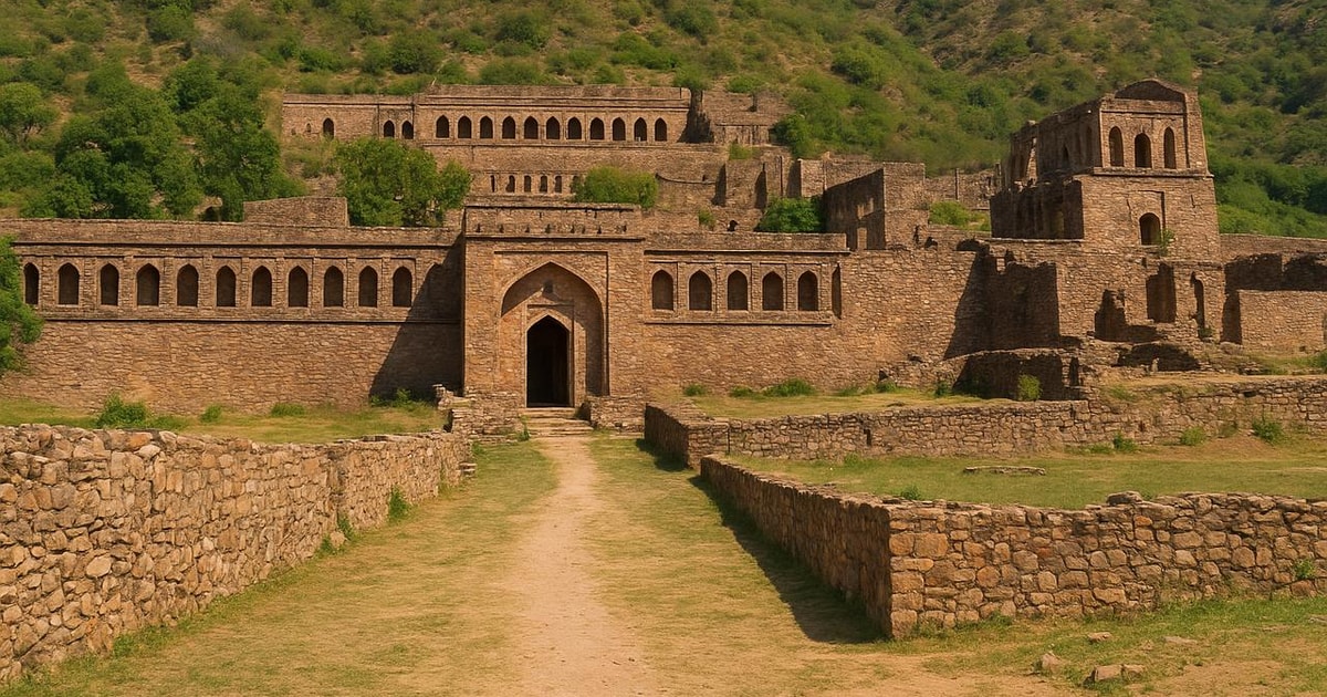 Jaipur: Bhangarh Fort, Chand Baori og shoppingdagstur | GetYourGuide