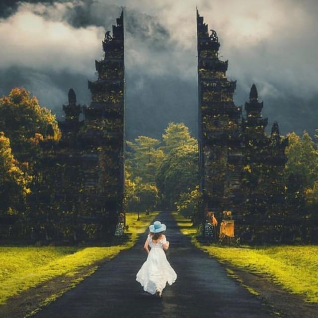 Jumping Sliding at Aling- Aling Waterfall and Handara Gate | GetYourGuide