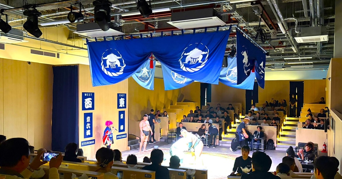 Kyoto: Sumo Show Experience with Chicken Hot Pot & Souvenir | GetYourGuide