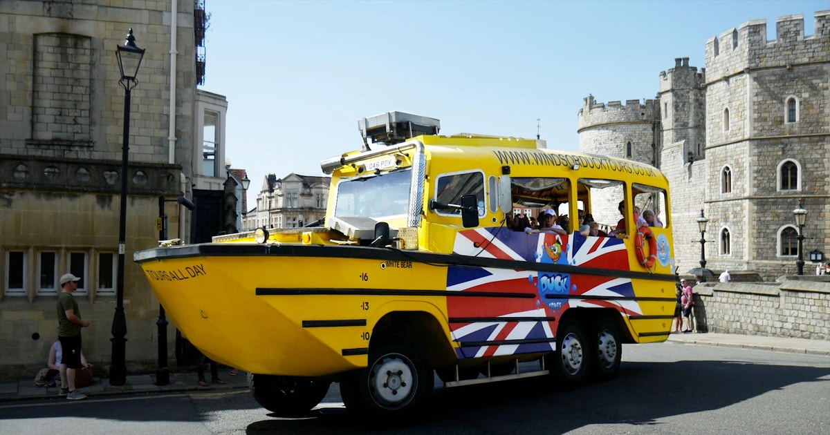 Windsor: Land and Water Amphibious Bus Sightseeing Tour | GetYourGuide
