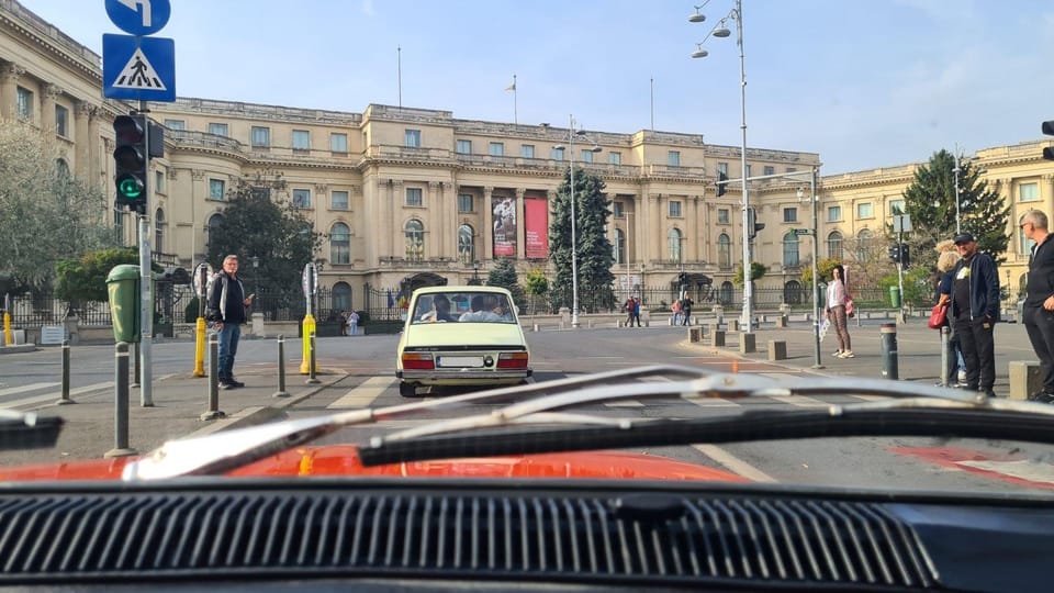 Romanian Vintage Car Driving Tour of Bucharest - 90min | GetYourGuide