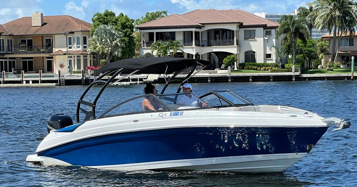 Fort Lauderdale: 11 People Private Boat Rental | GetYourGuide