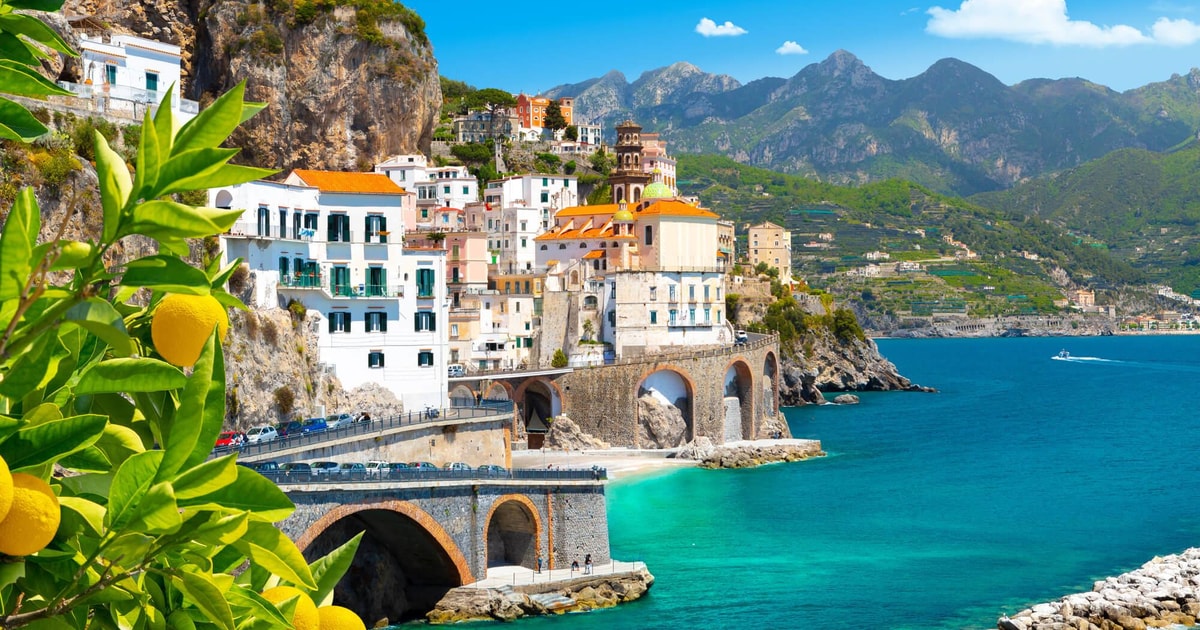 From Rome: Salerno, Positano, and Amalfi Cost Boat Tour | GetYourGuide