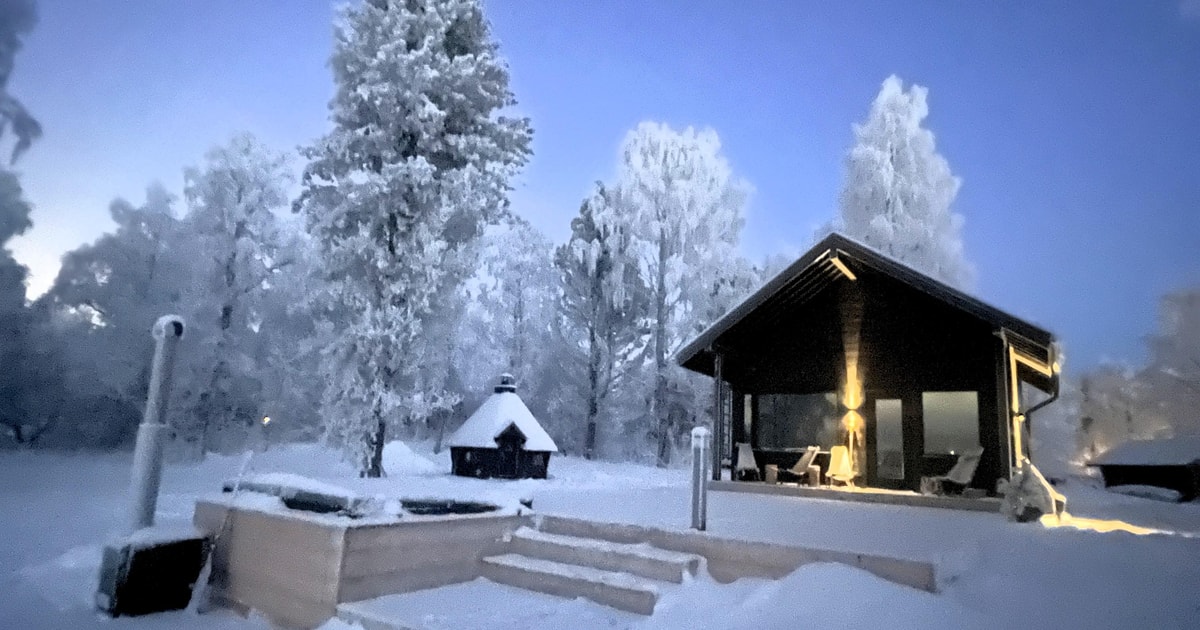 Rovaniemi: All-inclusive privát szaunaest és sarkvidéki merülés ...
