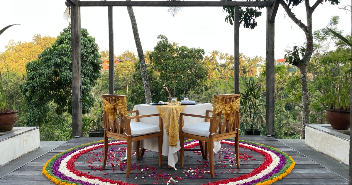 Romantic Candle Light Dinner by The Chapel at Amora Ubud | GetYourGuide