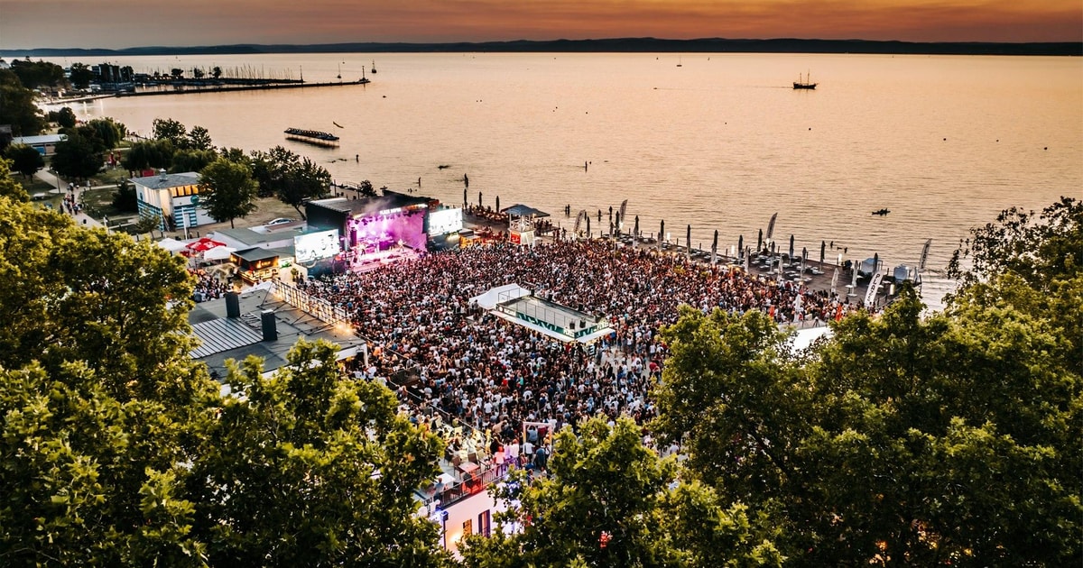 From Budapest: Lake Balaton Beach Party with 1-Way Transfer | GetYourGuide