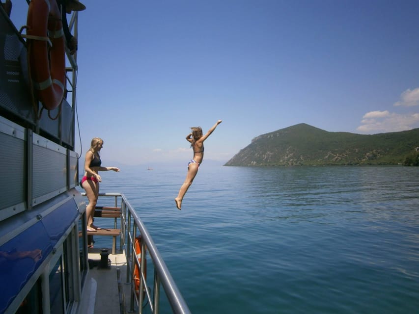 Lazy day, boat cruise Lake Ohrid | GetYourGuide