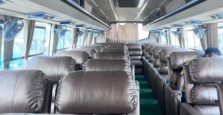Kathmandu to Pokhara Sofa Seat- Relaiable Int. Bus | GetYourGuide