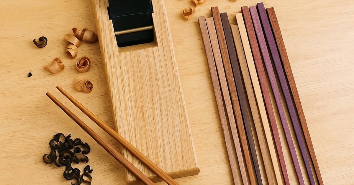 Tokyo: Chopstick-Making Workshop with Engraving Option | GetYourGuide