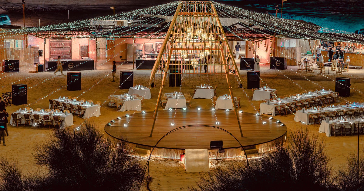 Dubai: Sonara Camp Sunset and Dinner, Shows, and Activities | GetYourGuide