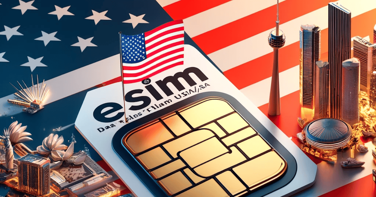 USA & Florida eSim with 4G/5G Data (7-30 Days, Up to 20GB) | GetYourGuide