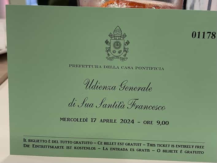 Rome: Papal Audience Tour With Reserved Access | GetYourGuide