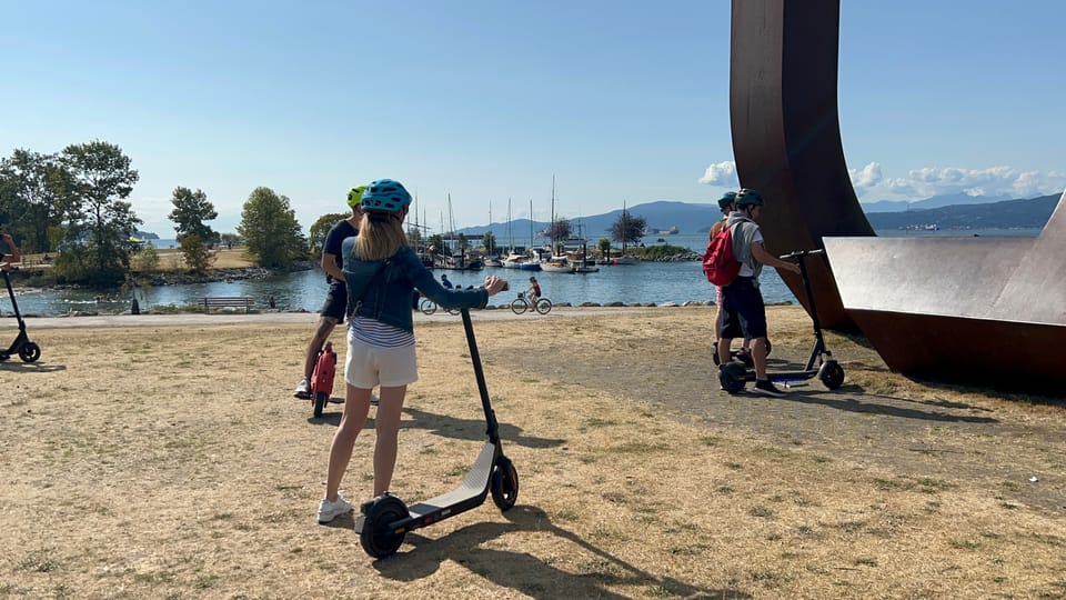 Vancouver's best E-scooter, EUC guided highlights tour | GetYourGuide