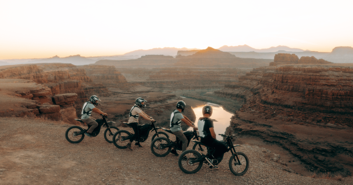 Moab: E-Dirt Bike Tour on Shafer Trail & Colorado River | GetYourGuide