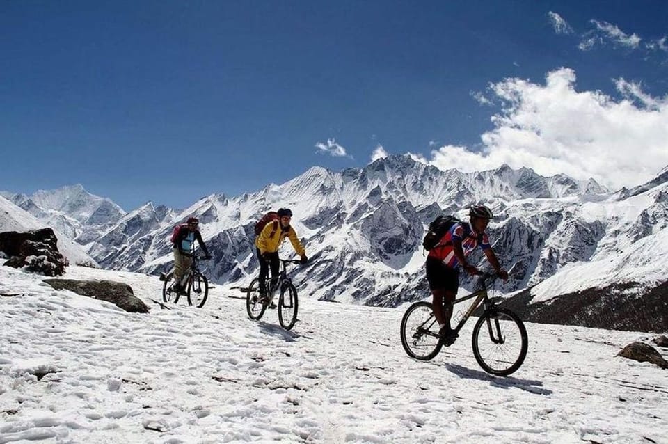 Kathmandu: Down Hill Ride with Himalayan views | GetYourGuide