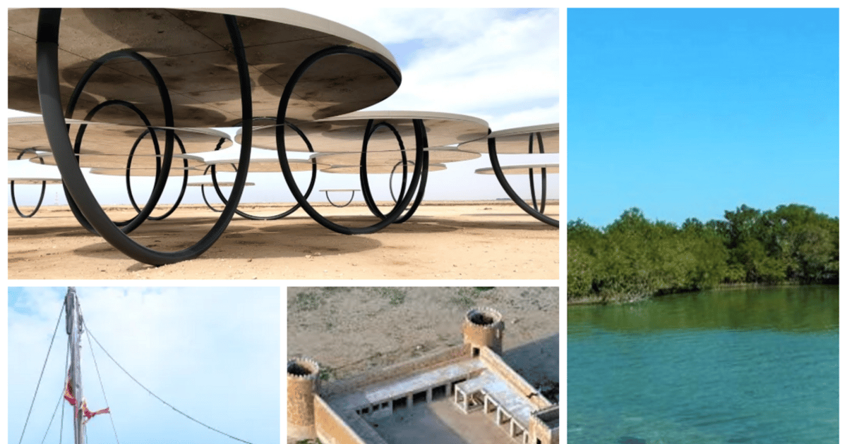 Tour im Norden Katars: Zubarah Fort, Purple Island & Jumail | GetYourGuide