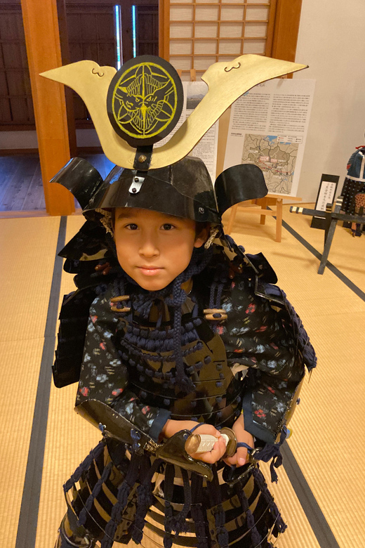 From Kyoto/Osaka/Kobe: Samurai Armor Dressing in a Castle | GetYourGuide