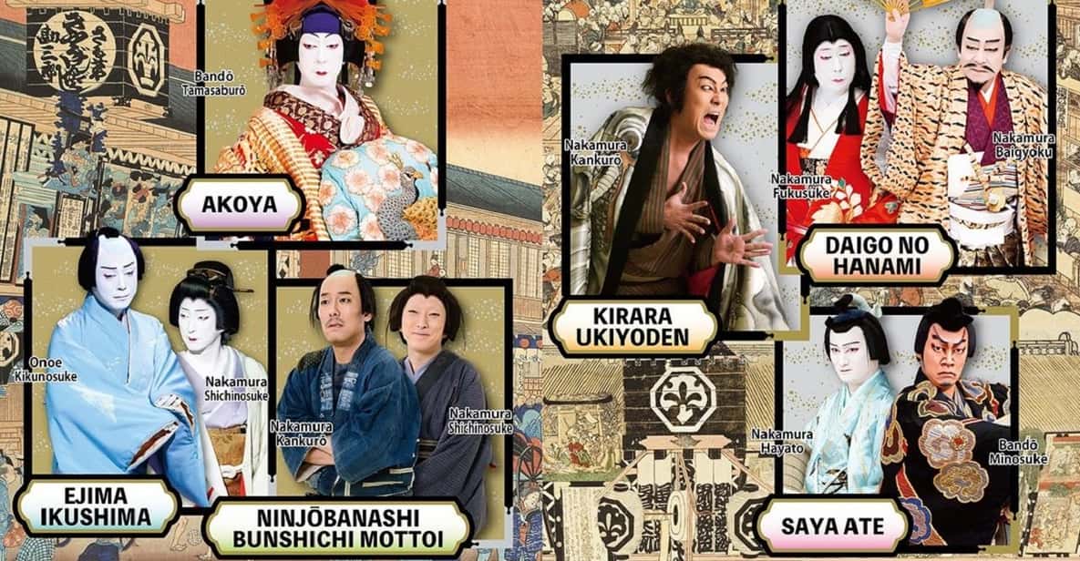 Kabukiza Theatre: KABUKI Show Admission Ticket | GetYourGuide