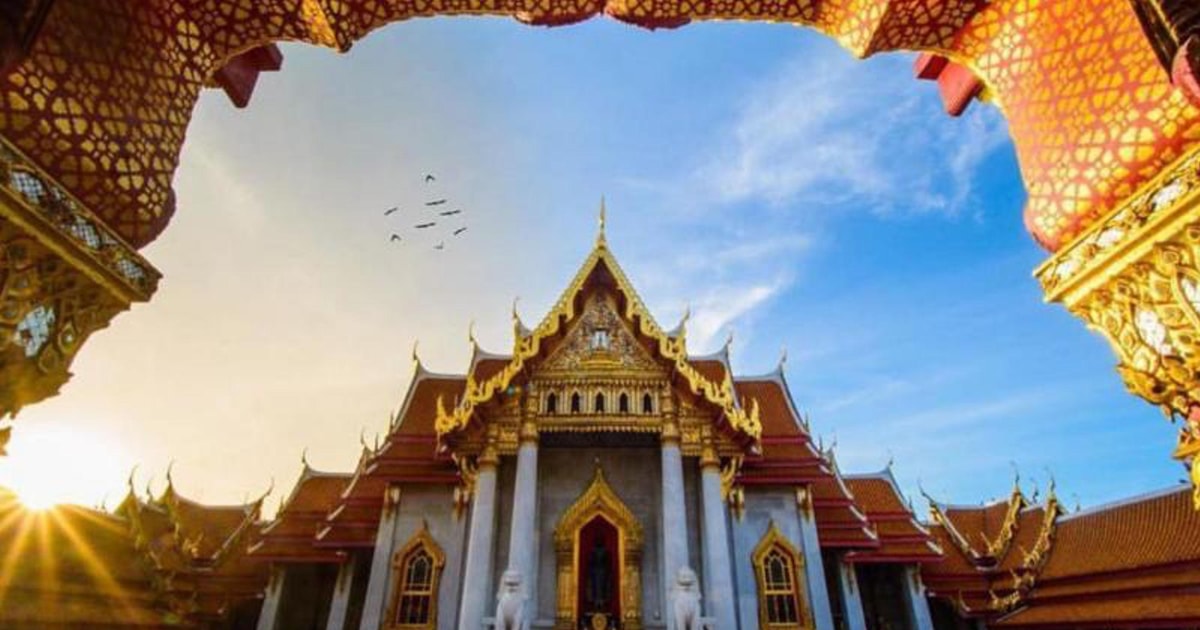 Bangkok: 2 tempelture (Den Gyldne Buddha + Marmortemplet) | GetYourGuide