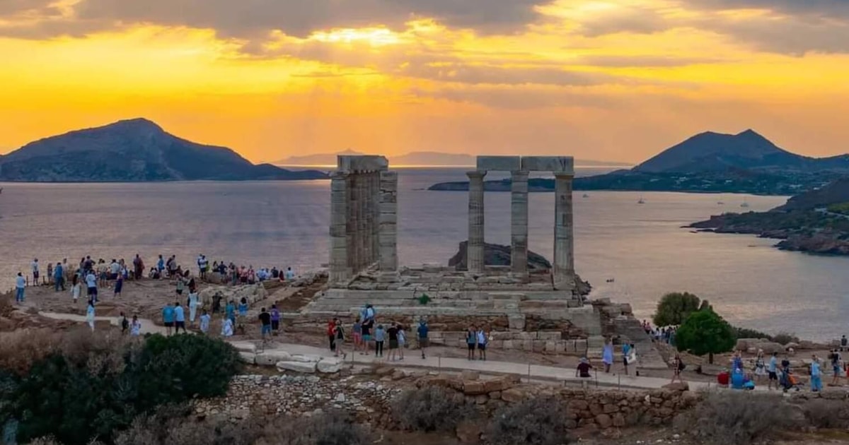 Tour privato di Capo Sounio e del Tempio di Poseidone da Atene ...