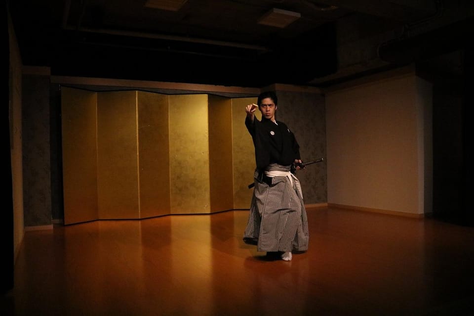 Kyoto: Samurai Kenbu Traditional Sword Dancing Show | GetYourGuide