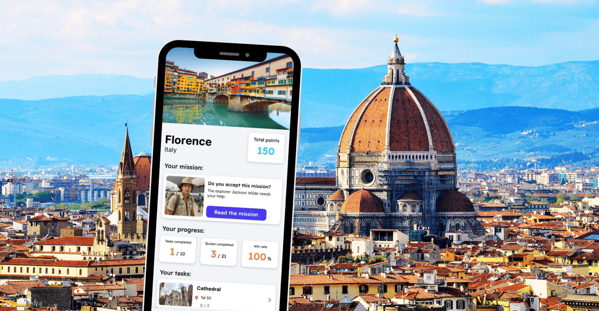 Florence: City Exploration Game and Tour on your Phone | GetYourGuide