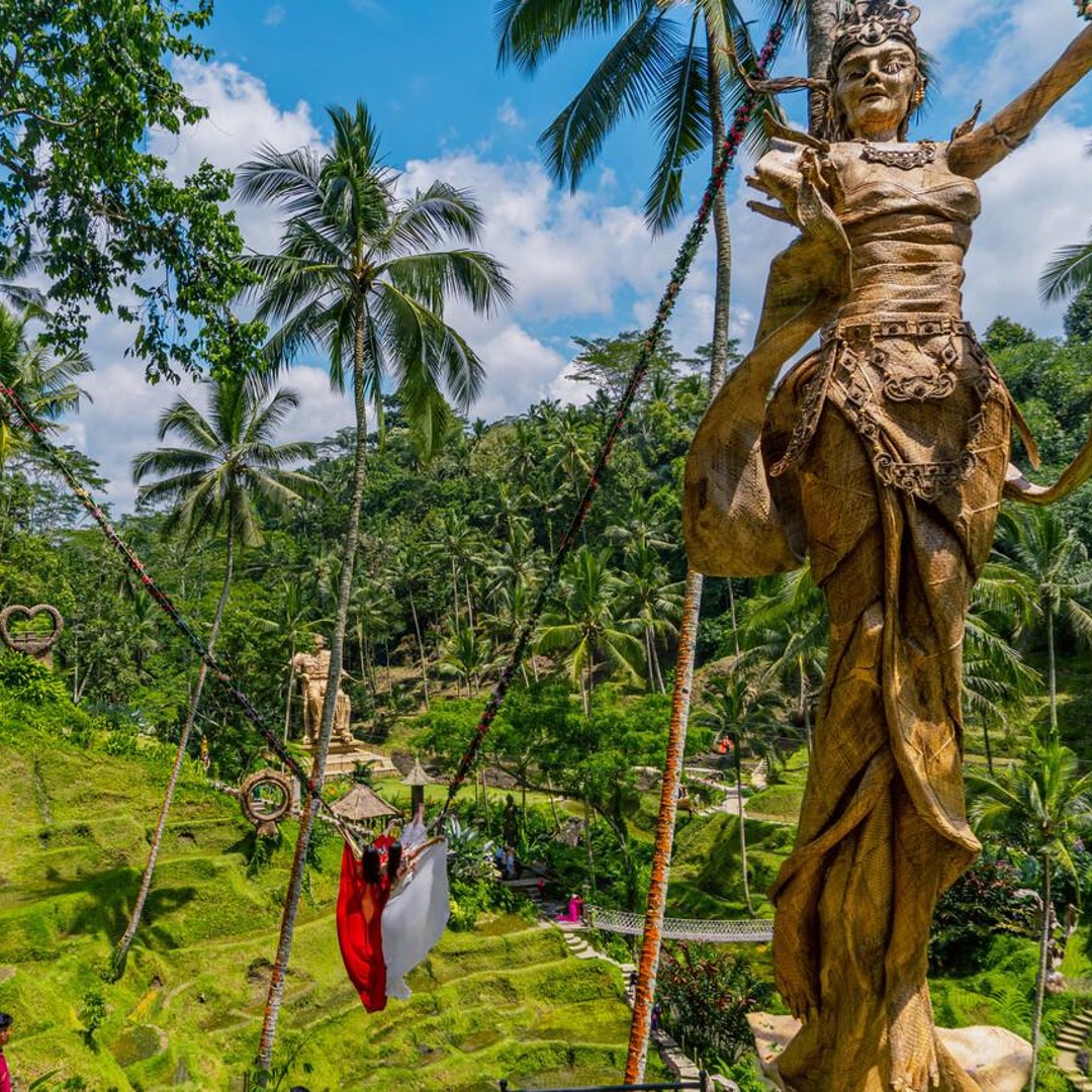 Ubud: Alas Harum Day-Pass, Swing, Sky Bike & Flying Fox | GetYourGuide