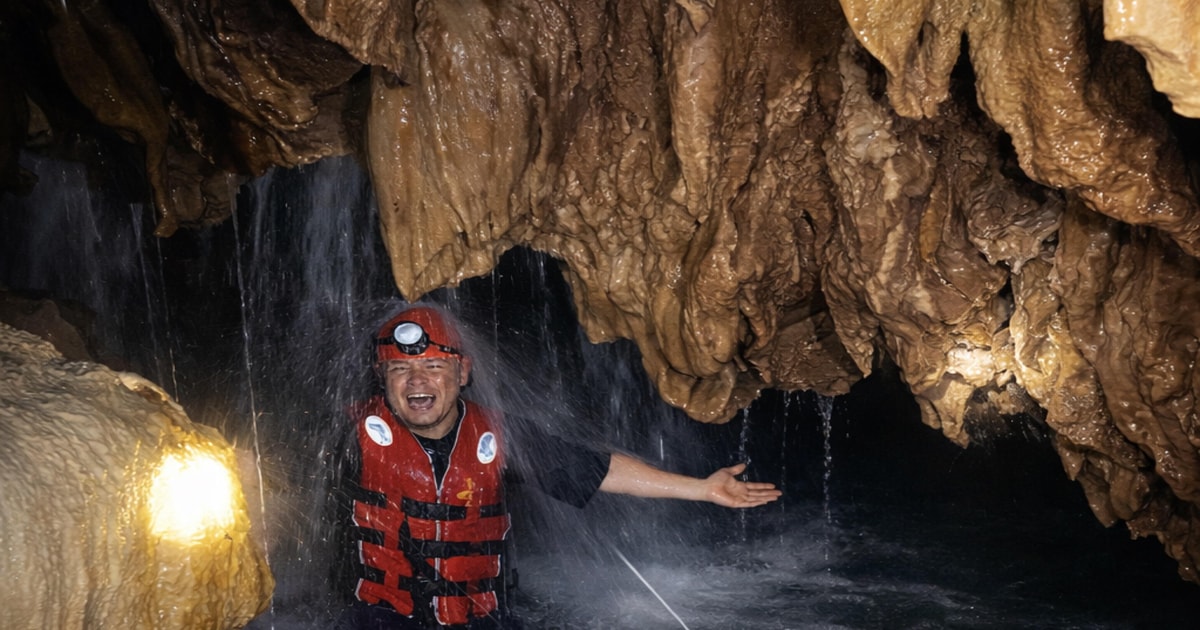 From Manila: Cavinti Cave Adventure Tour with Guide | GetYourGuide
