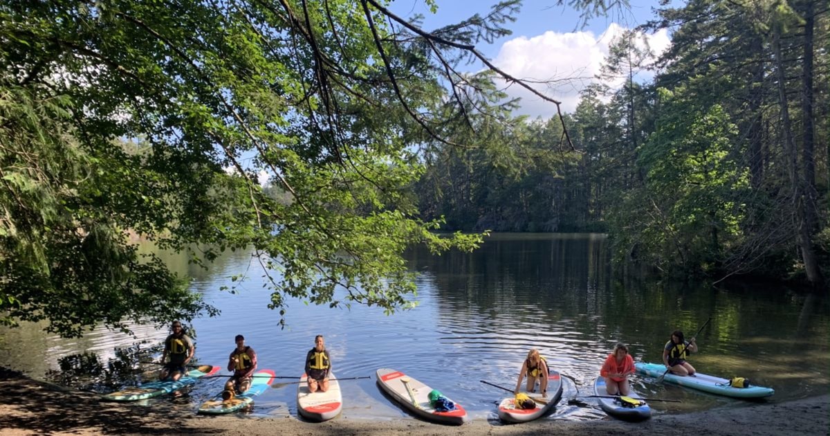 Lago Thetis: Passeio de Paddle Board com equipamento incluído ...