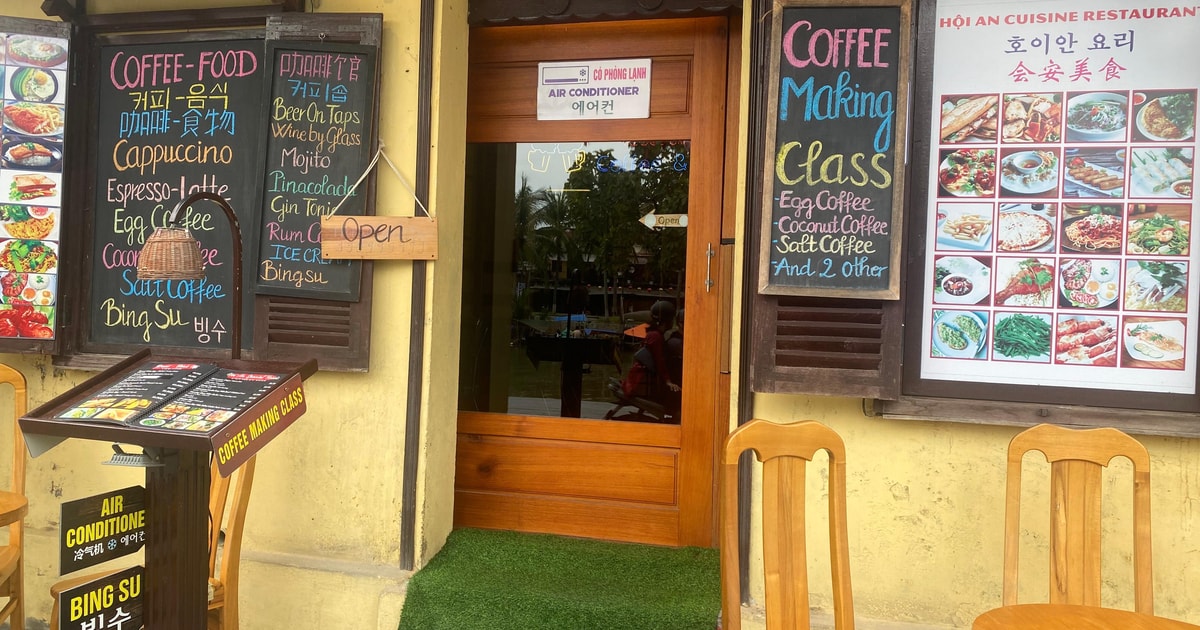 Hoi An: Coffee Making Class Old Town | GetYourGuide