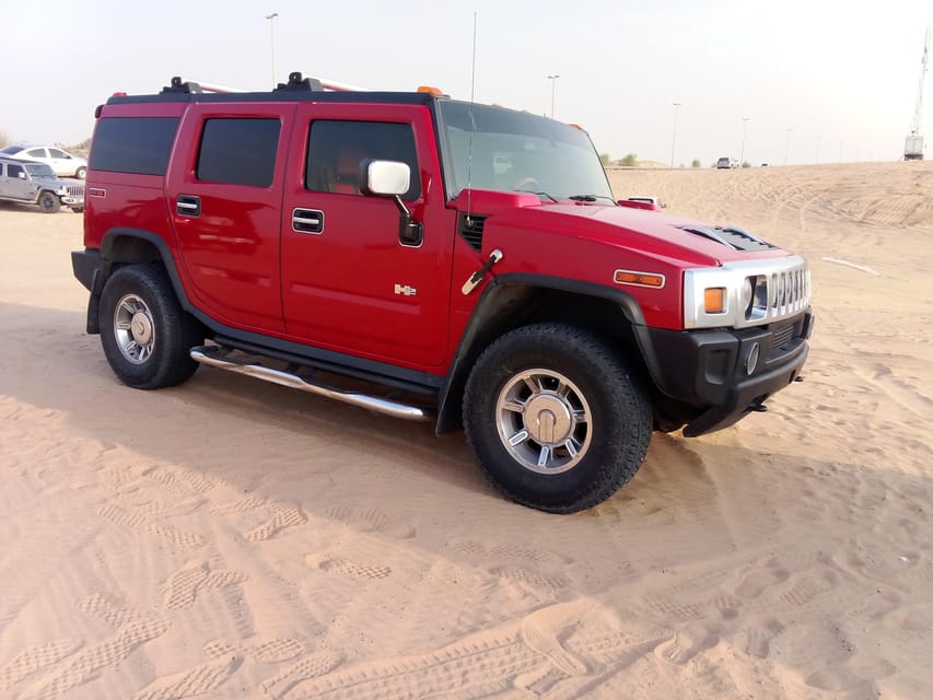 Dubai: Vip Hummer 4*4 Dune bashing. | GetYourGuide
