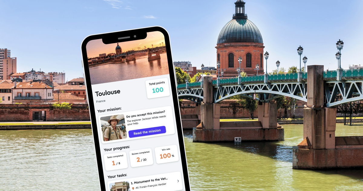 Toulouse: City Exploration Game and Tour on your Phone | GetYourGuide