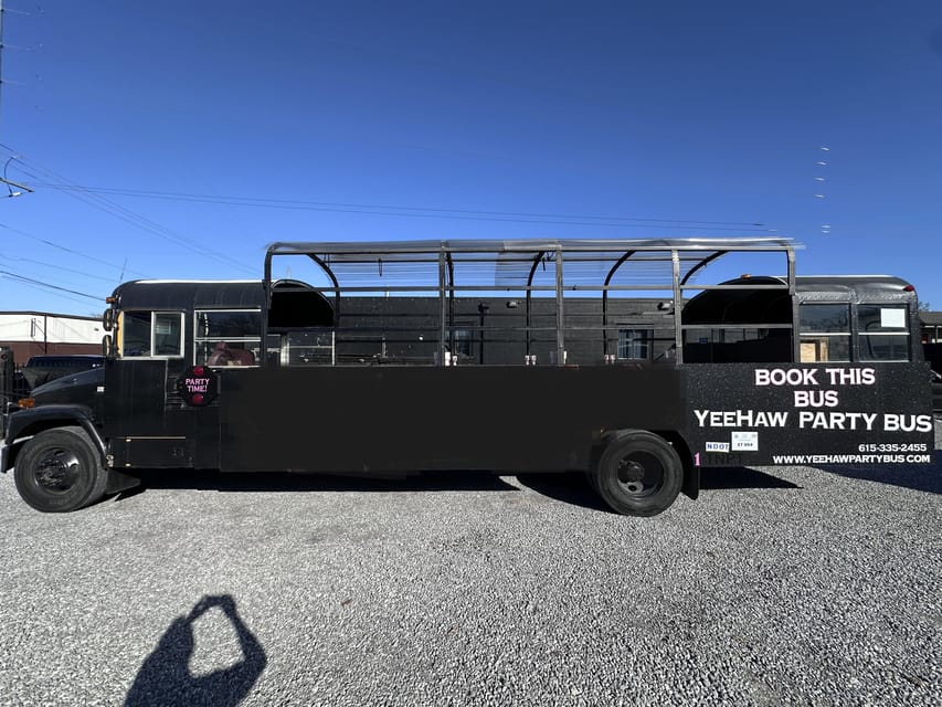 Nashville's Roofless Party Bus Tour / YeeHaw Party Bus | GetYourGuide
