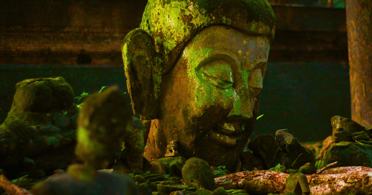 Chiang Mai Wat U Mong, Baan Kang Wat a jídlo od Songtaew Trio ...