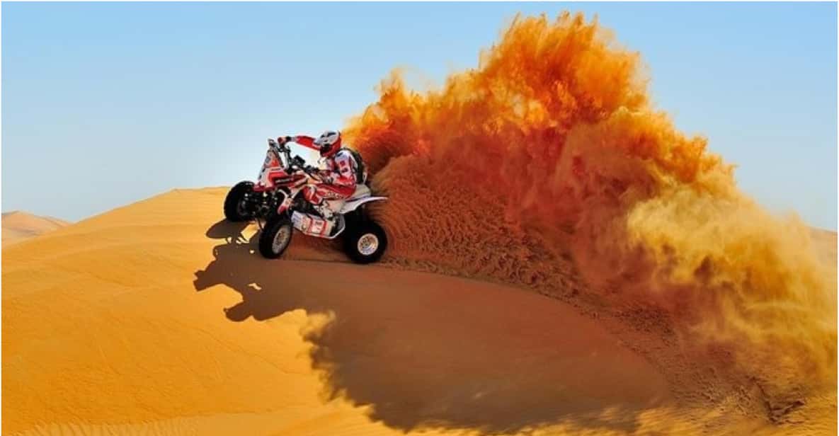Qatar: Desert Quad Bike Tour with Optional Transfers | GetYourGuide