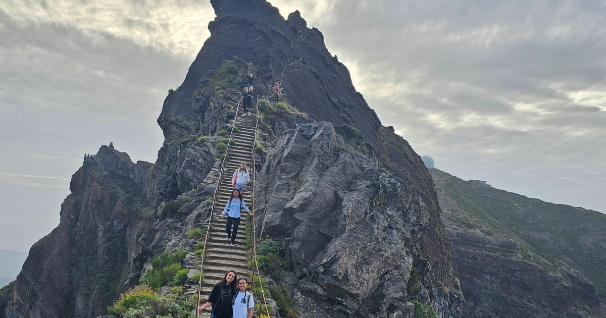 Pico Areiro -Pico Ruivo hike with sunrise Overland Madeira | GetYourGuide