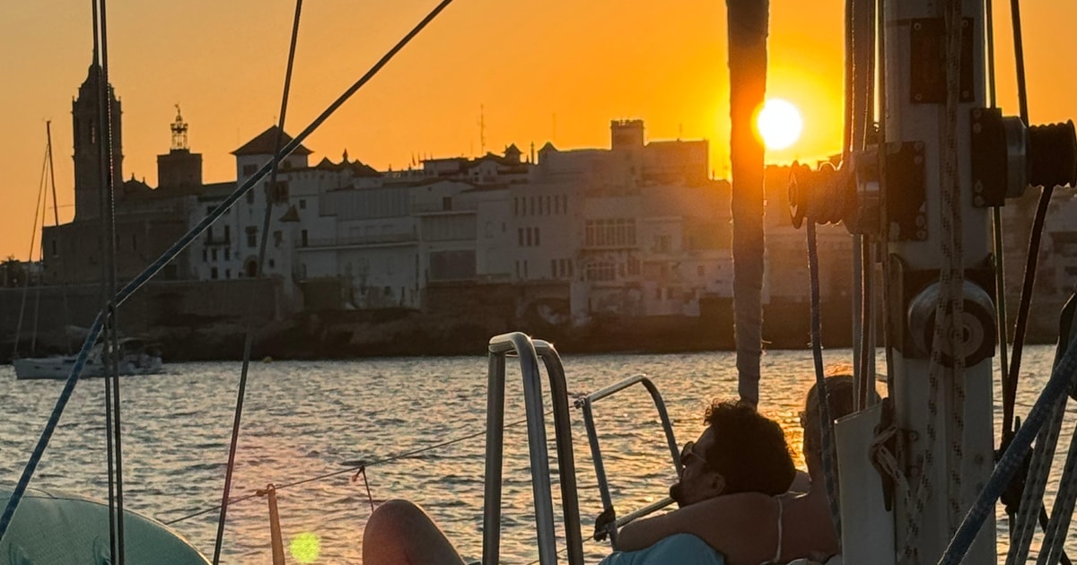 Sitges: Sailing & Sunset In Sitges Cava Included | GetYourGuide