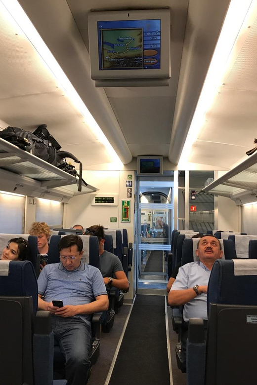 Tashkent: Afrosiyob High Speed Train Ticket to Samarkand | GetYourGuide