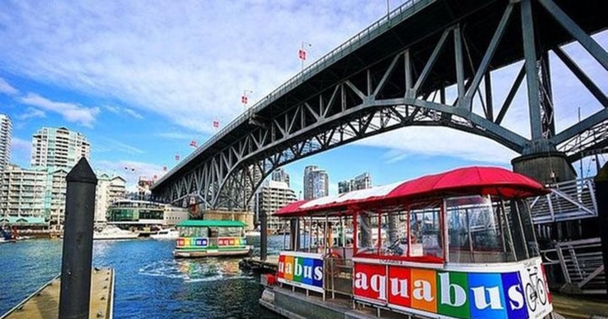 Vancouver City Sightseeing & Aquabus False Creek Fährenfahrt | GetYourGuide