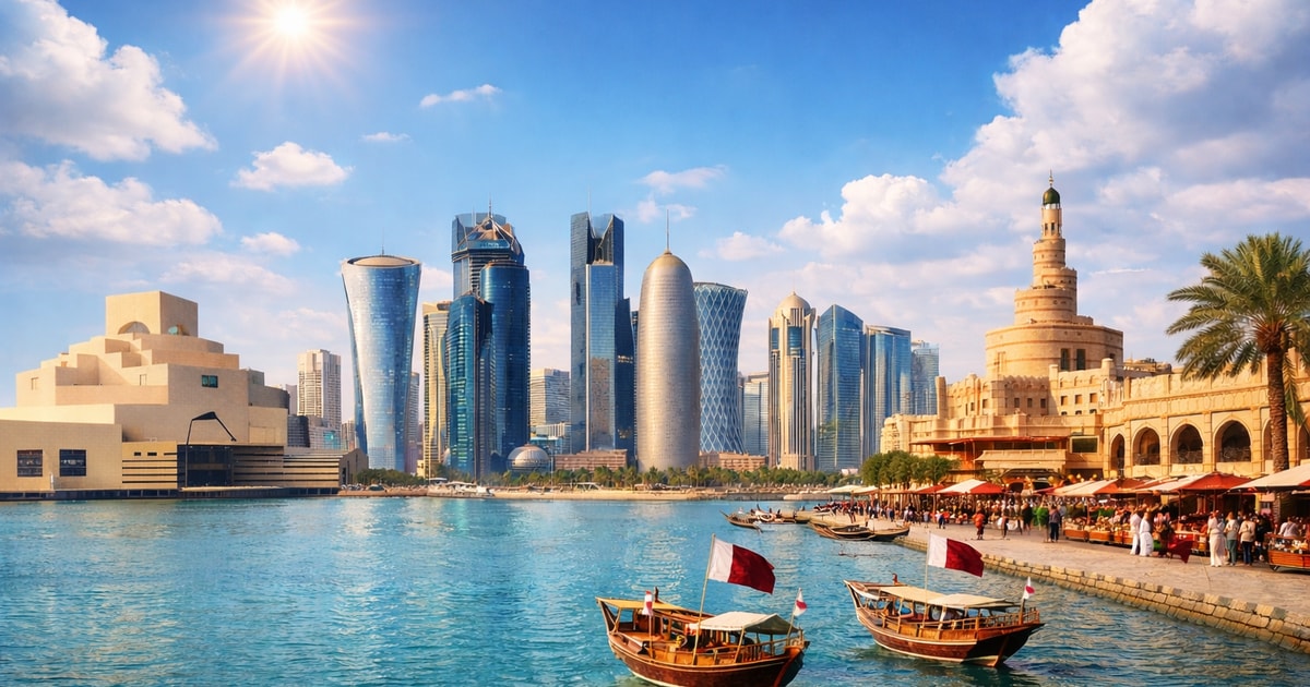 Doha City Tour Private 4-Hour Guided Tour with Pickup & Drop | GetYourGuide