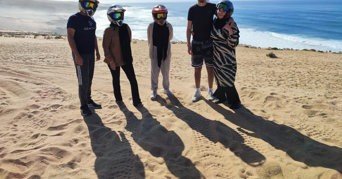 Vanuit Agadir: Sandboarden en quad rijden in de duinen van Timlaline ...