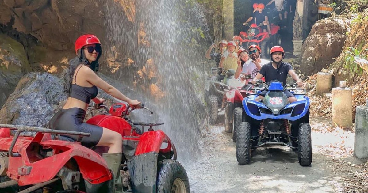 Ubud: ATV Quad Bike Waterfall & Barong Cave with Transfers | GetYourGuide