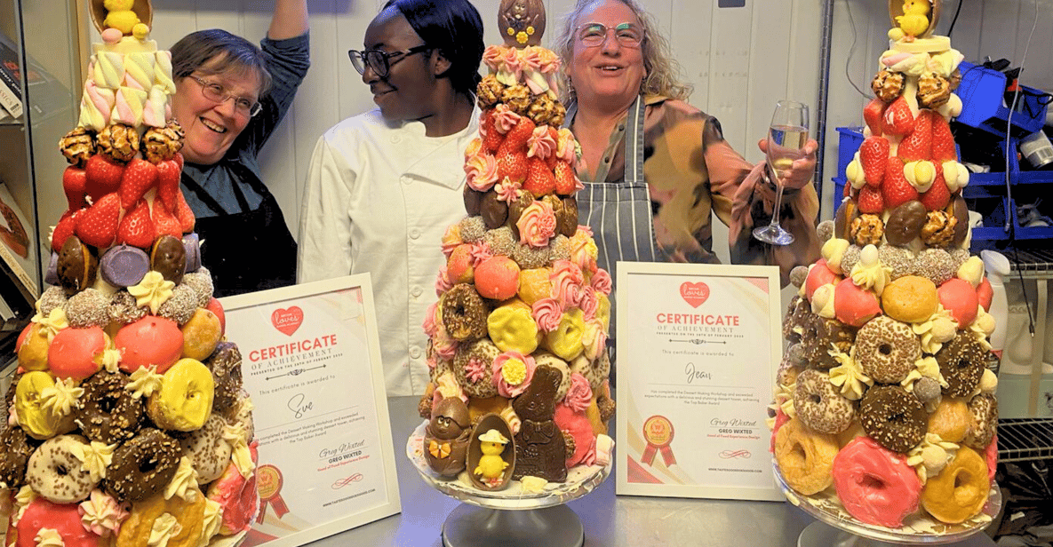 London: Dessert Tower Masterclass & Cocktail Experience | GetYourGuide