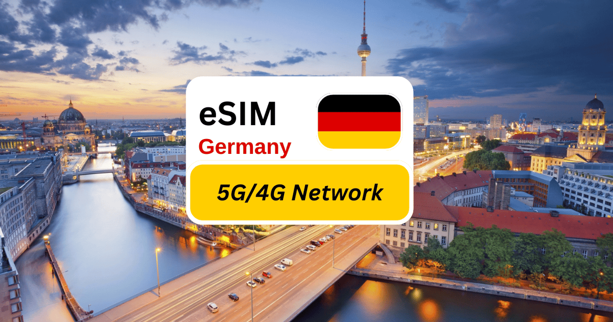 Berlin: Germany 5G Data Plan for Travelers | GetYourGuide