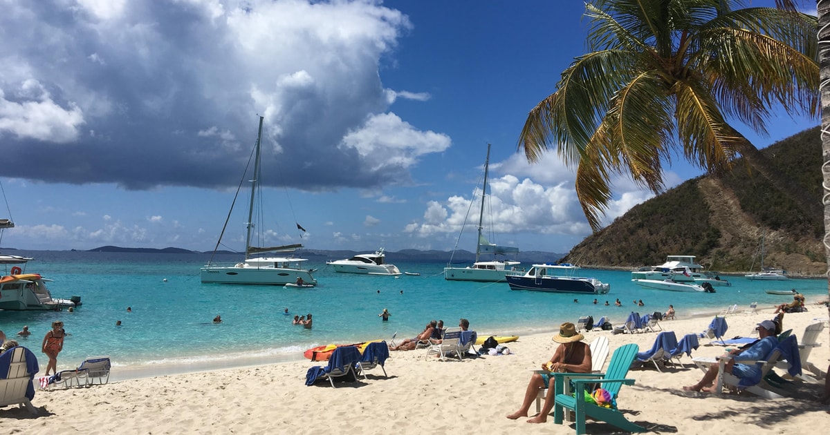 Road Town: Island-Hopping Catamaran Cruise with Drinks | GetYourGuide