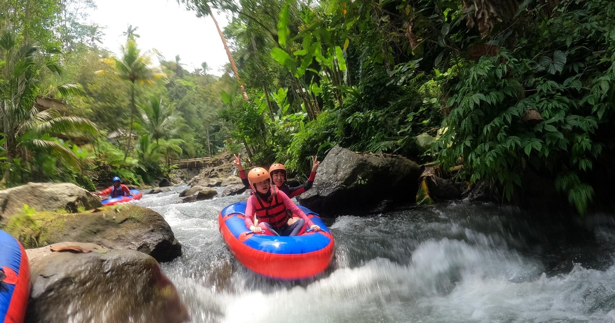 Ubud: Gekko Tubing Aktivität, Wassertempel, Tegallalang Tour | GetYourGuide