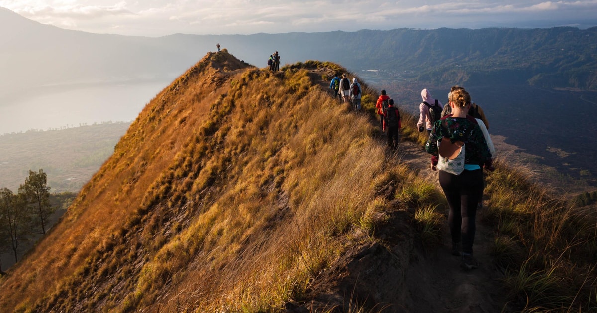Bali : randonnée sur le mont Batur au lever du soleil et cascade de ...