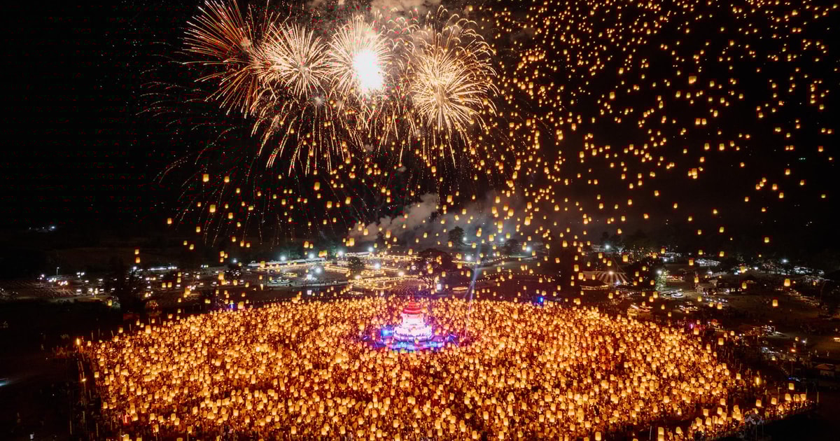 Chiang Mai CAD Yi Peng Lantern Festival with Direct Transfer | GetYourGuide