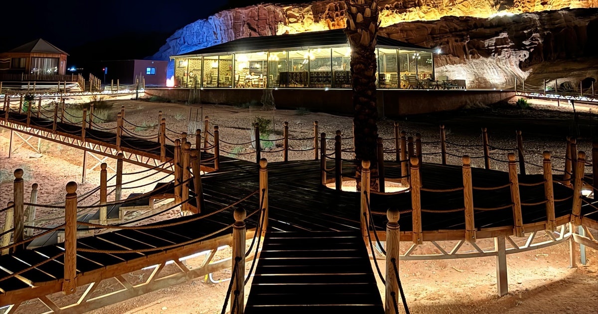 Wadi Rum: Jeep Tour and Zarb Dinner or Lunch with Pickup | GetYourGuide